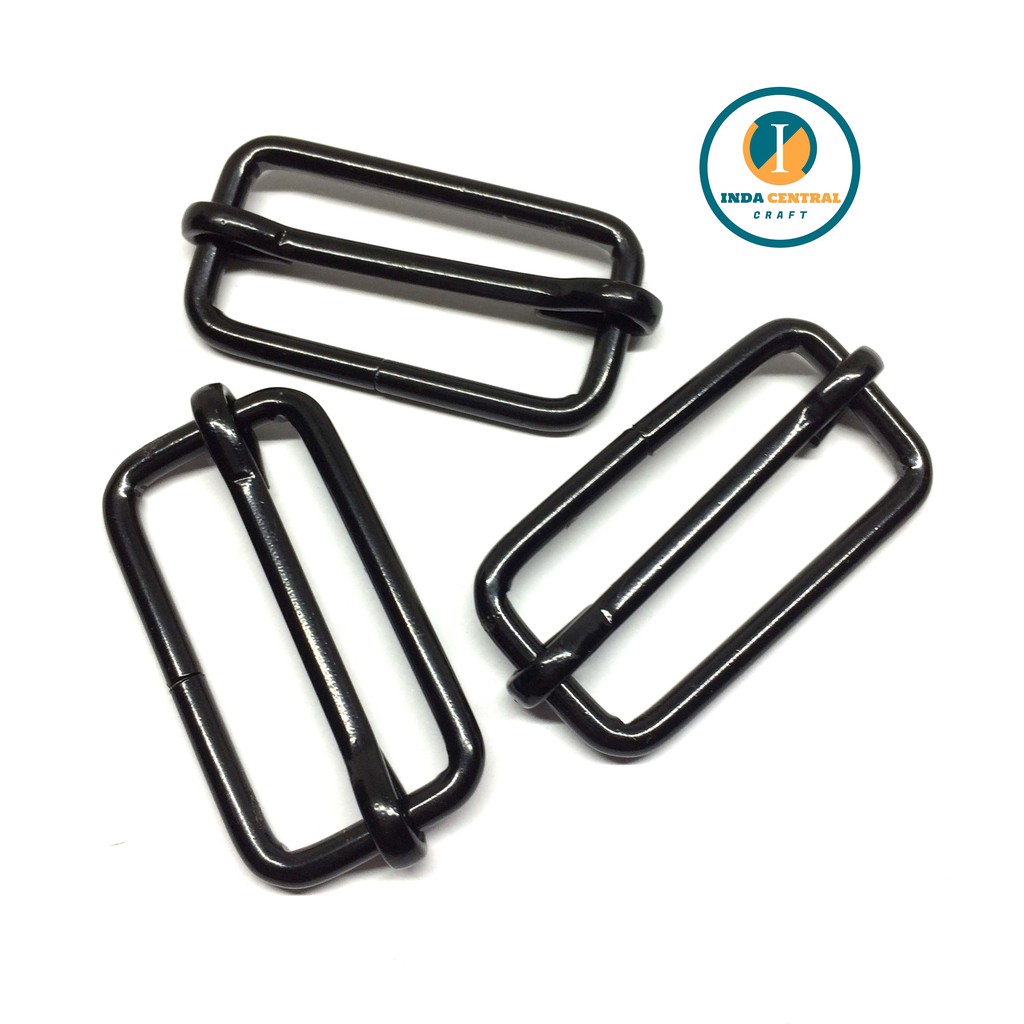 Jual RING JALAN GESPER TAS BESI 3.8 CM HITAM | Shopee Indonesia