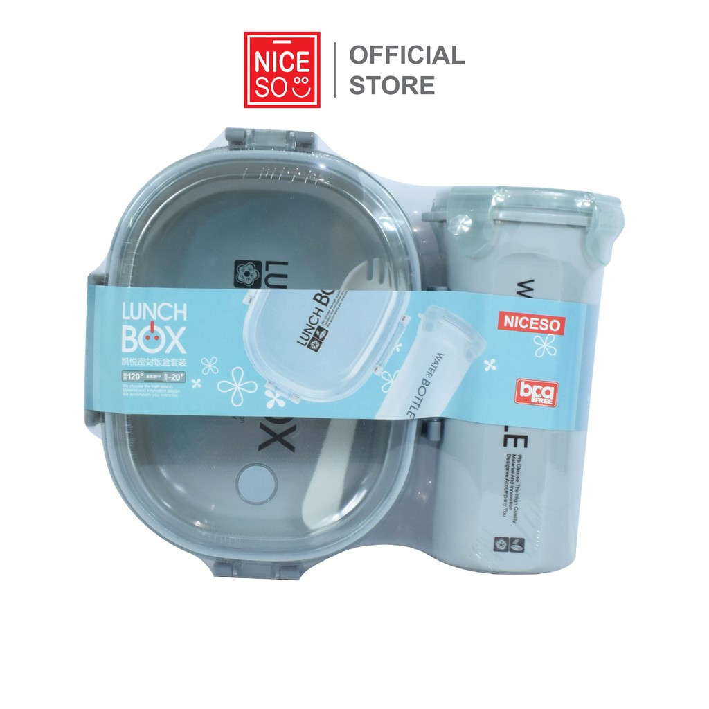 Jual NICESO Official Lunch Box / Kotak Makan Set 8242 | Shopee Indonesia