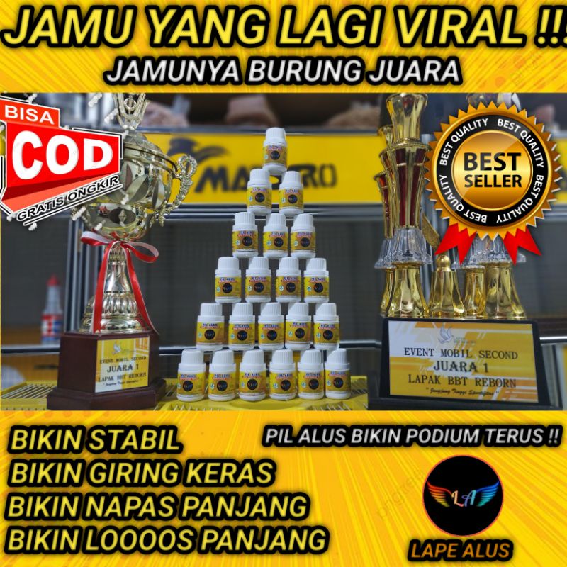 Jual PIL ALUS ISI 100 BIKIN STABIL BURUNG TERBUKTI JUARA MOBILAN ...