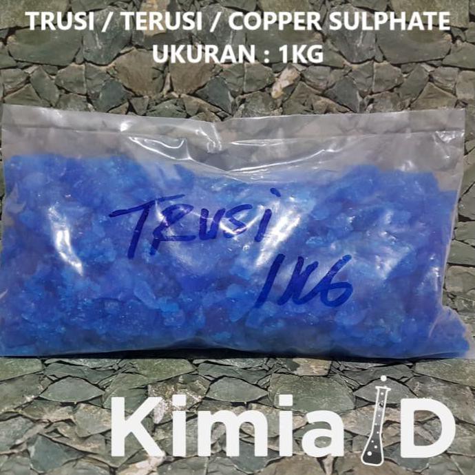 Jual TRUSI 1KG PEMBIRU AIR PEMBIRU KOLAM RENANG PEMBERSIH AIR KOLAM ...