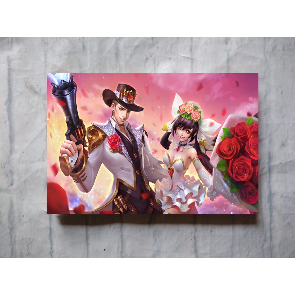 Jual poster mobile legends legend size A3 hero LAYLA Hiasan dinding ...