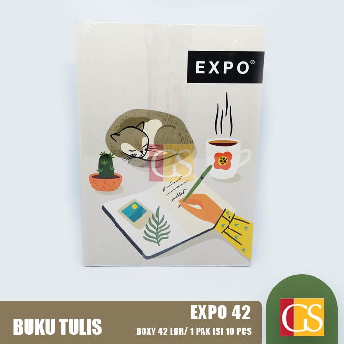 Jual BUKU TULIS BOXY PANJANG EXPO 42 LOKOMOTIF | Shopee Indonesia