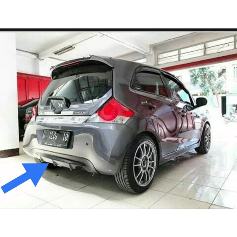 Jual DIFFUSER Spoiler Bumper Belakang Brio Tahun 2012-2017 Bodykit ...