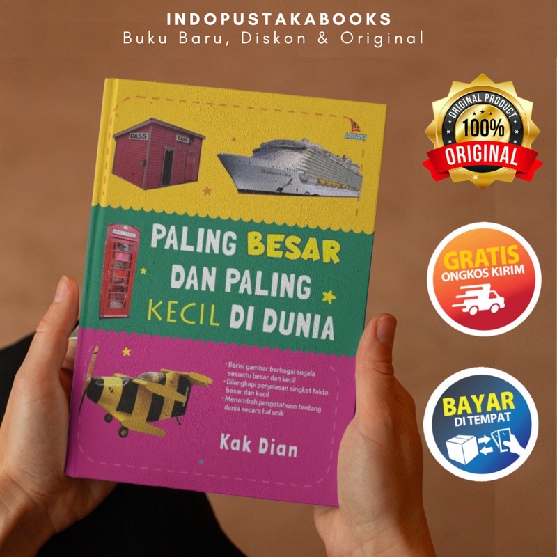 Jual Buku Paling Besar dan Paling Kecil di Dunia - Original | Shopee ...
