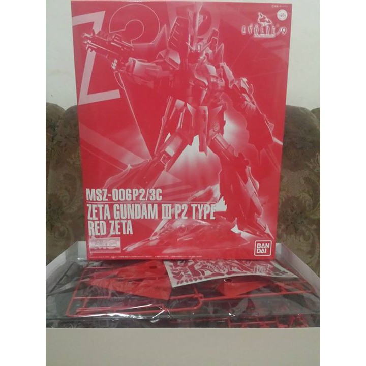 Jual MG Gundam Zeta III P2 Type Red Zeta Bandai | Shopee Indonesia