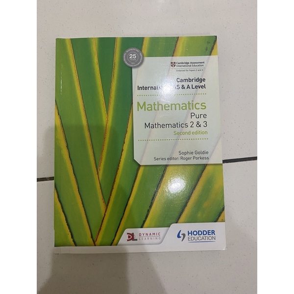 Jual Cambridge International AS & A Level Mathematics Hodder education ...