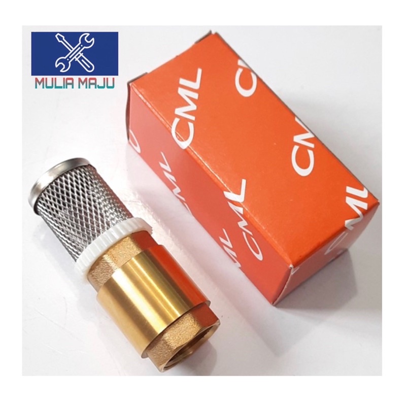 Jual foot klep 1/2in kuningan /Foot valve /Tusen Klep Kuningan 1/2inch ...