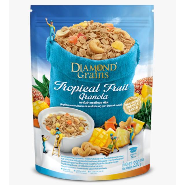 Jual Sale Diamond Grain Granola 500gr | Shopee Indonesia