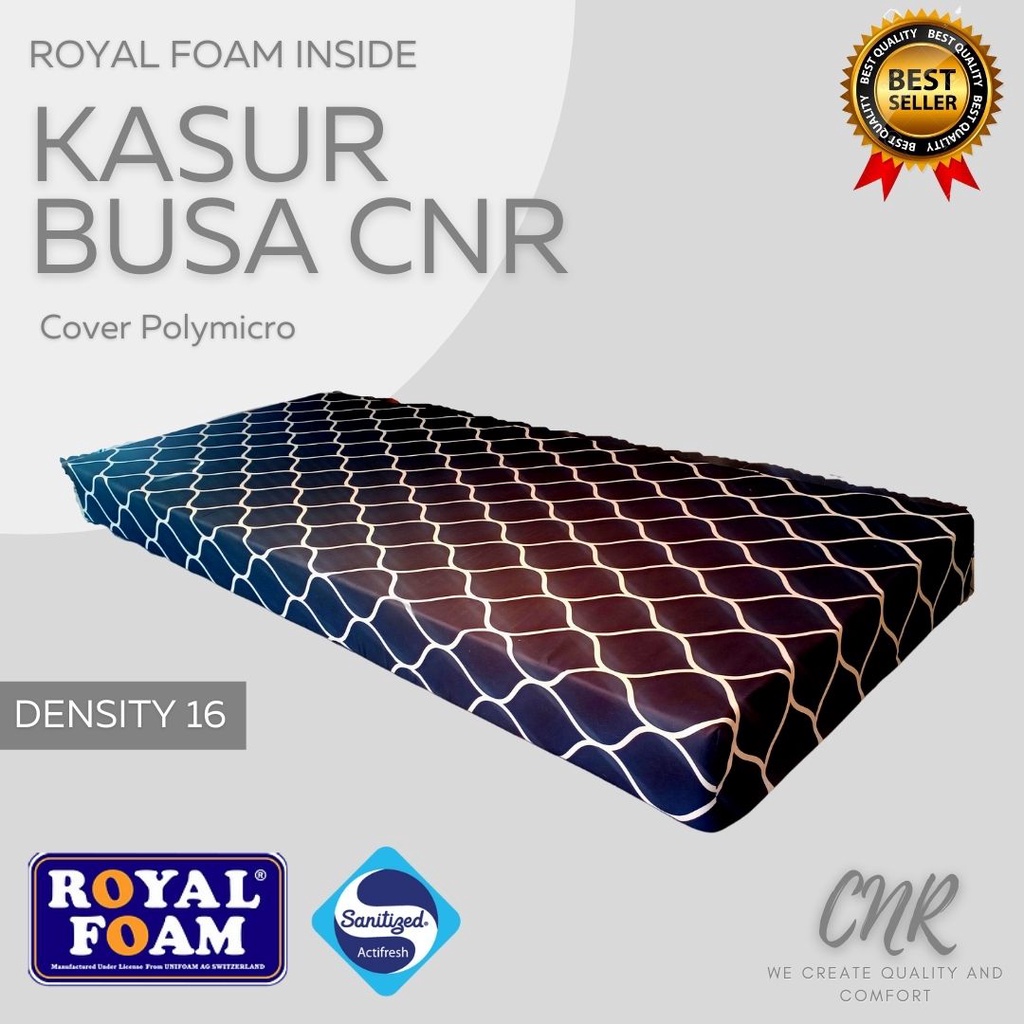 Jual Kasur busa tidur ukuran 100x200x20cm, busa Royal Foam density 16 ...