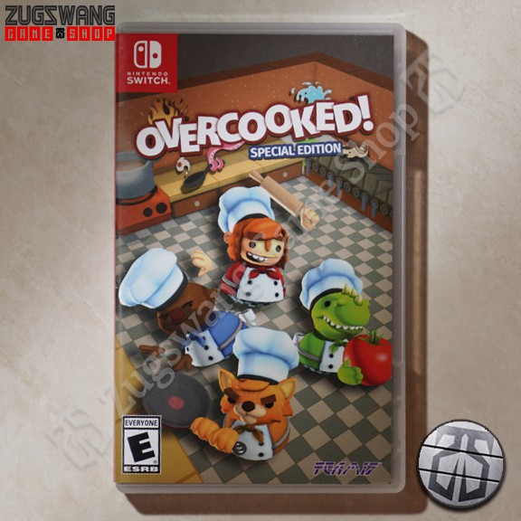 Jual nintendo switch card game cartridge OVERCOOKED 1 SPECIAL EDITION ...