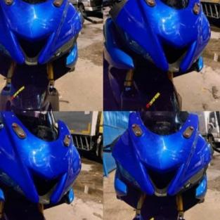 Jual Cover Kedok Topeng Headlamp Sipit R6 Carbon Kevlar Yamaha R15 V3 ...