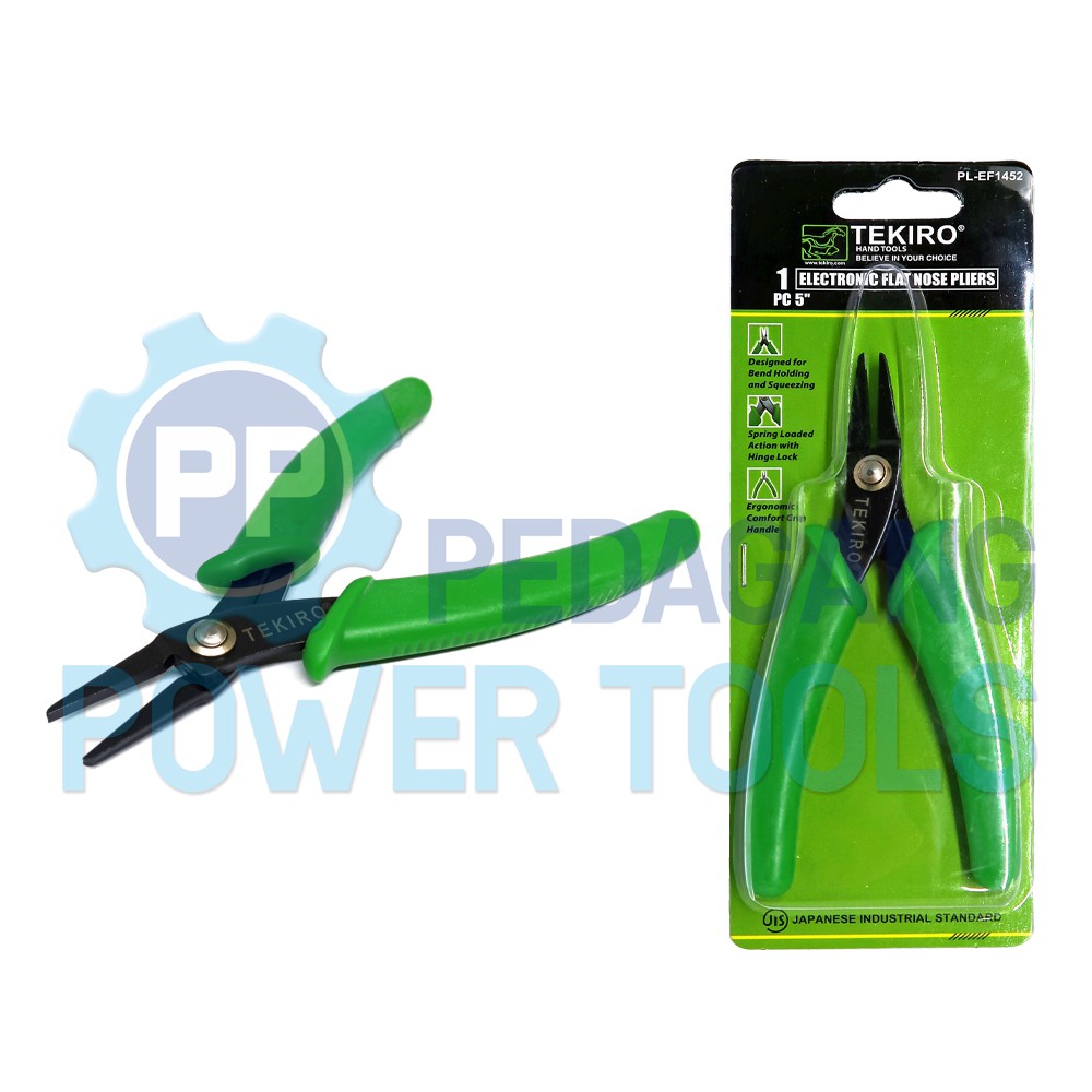 Jual TEKIRO TANG LANCIP FLAT ELEKTRONIK KAWAT KABEL CUTTER WIRE NIPPER ...