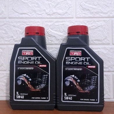 Jual Oli motul trd sport enginel diesel 5W 40 1L-100% synthetic ...