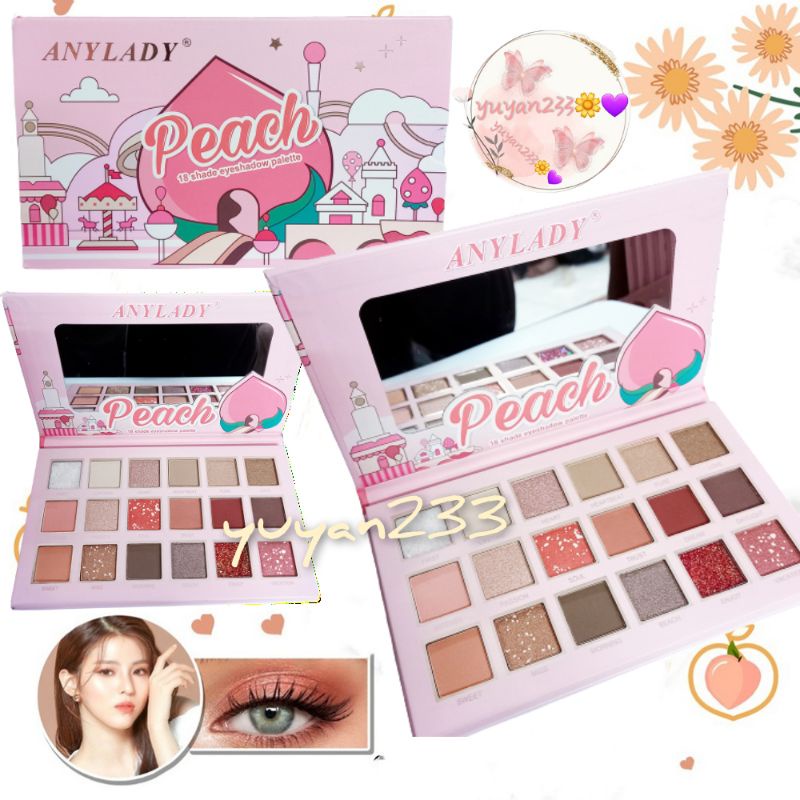 Jual PROMO!!!EYESHADOW PEACH 530C MAKE UP PALLETE | Shopee Indonesia
