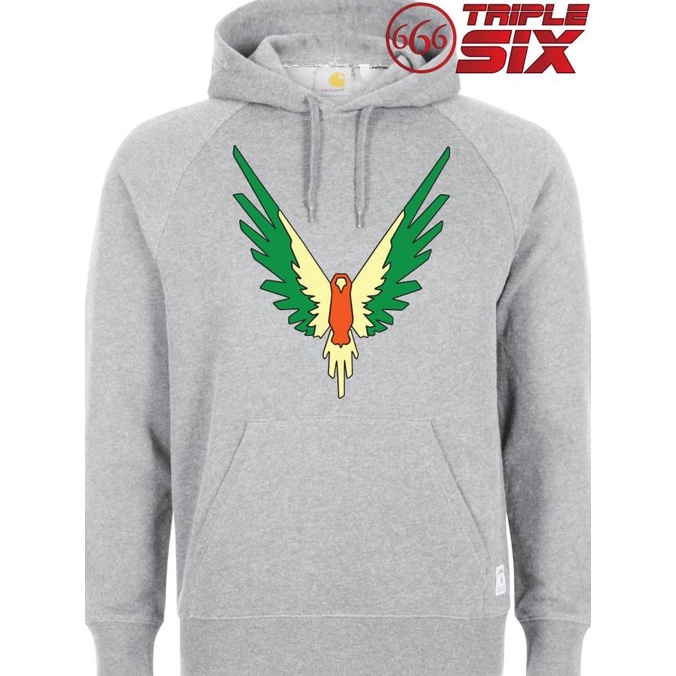 Jual Jaket Hoodie Logan Paul Merch Maverick Grey | Shopee Indonesia