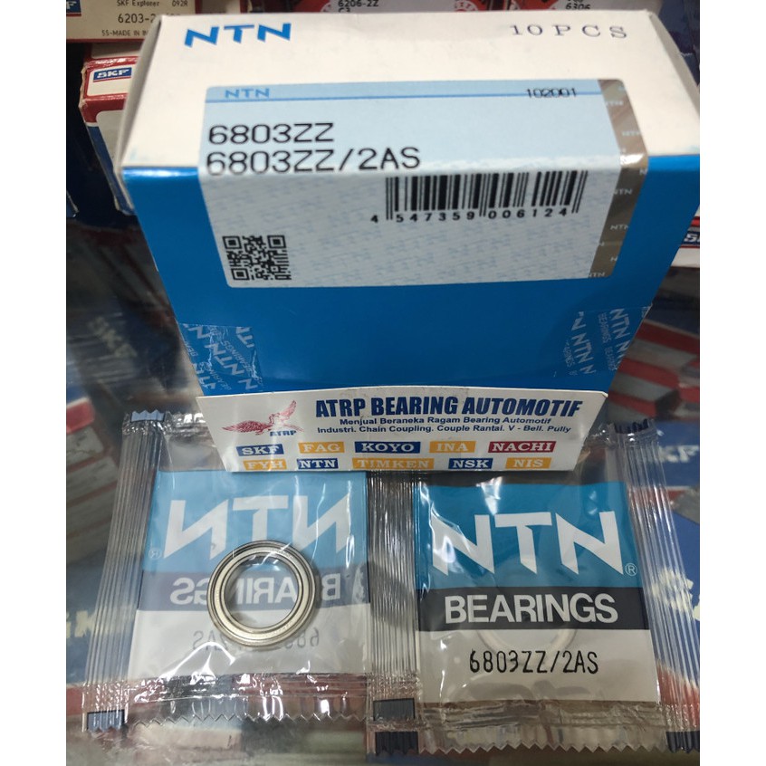 Jual BALL BEARING 6803 ZZ NTN JAPAN | Shopee Indonesia
