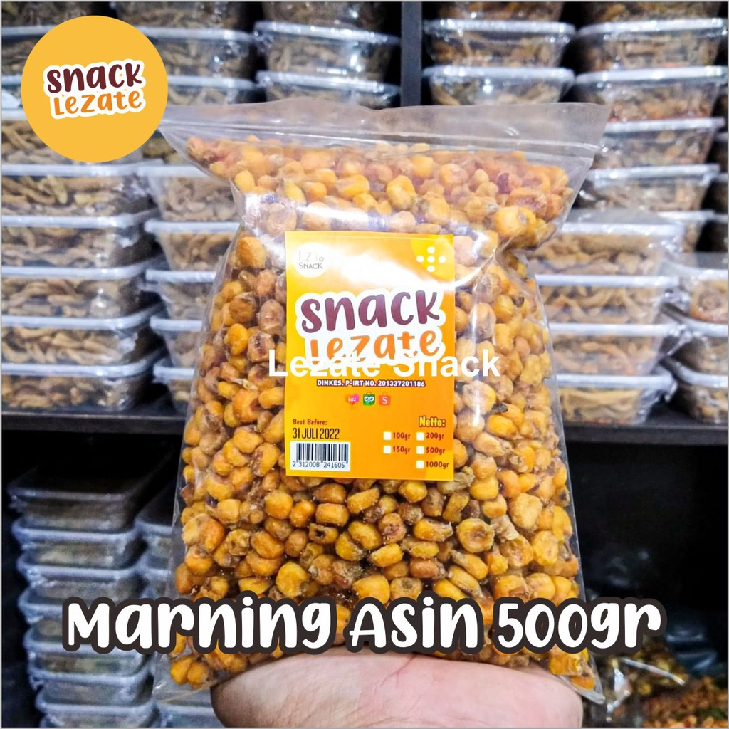Jual Sedap Snack - Marning Jagung Asin 500GR Kiloan Gurih Renyah Murah ...