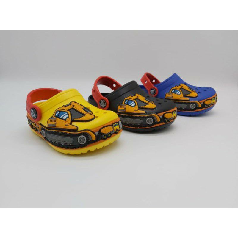 Jual CROCS LED EXCAVATOR TRAKTOR for KIDS and JUNIOR sandal anak ...