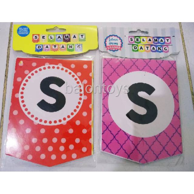 Jual BANNER SELAMAT DATANG / BENDERA SELAMAT DATANG / BUNTING FLAG ...