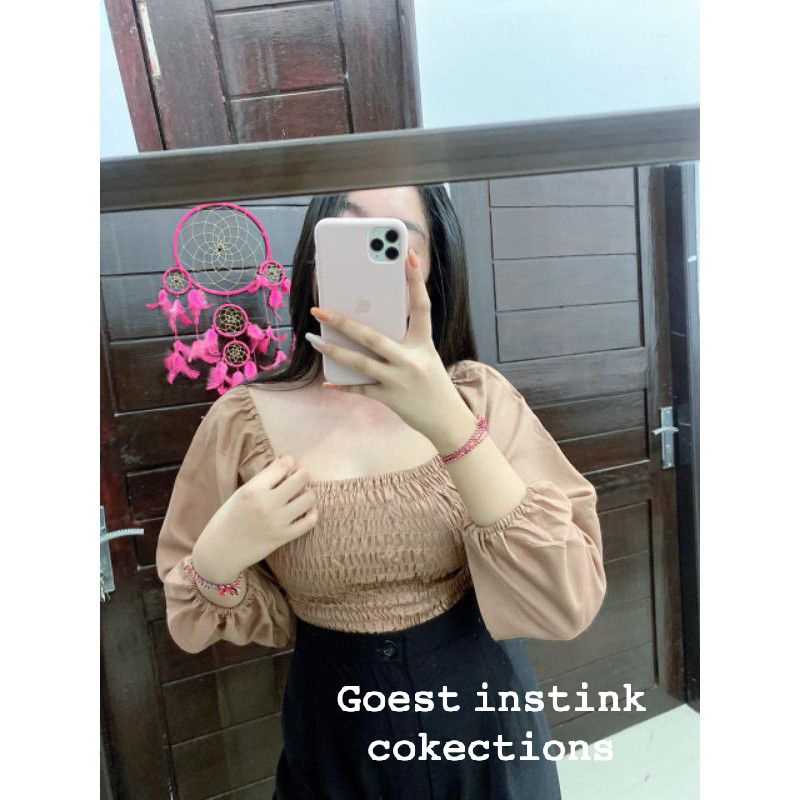 Jual 𝐁𝐄𝐒𝐓 𝐒𝐄𝐋𝐋𝐄𝐑 𝐀𝐓𝐀𝐒𝐀𝐍 𝐒𝐀𝐁𝐑𝐈𝐍𝐀 𝐂𝐑𝐎𝐏/𝐗𝐗𝐗𝐋 𝐅𝐀𝐒𝐇𝐈𝐎𝐍 𝐖𝐀𝐍𝐈𝐓𝐀/𝐋𝐈𝐍𝐀 𝐂𝐑𝐎𝐏 𝐓𝐎𝐏 ...