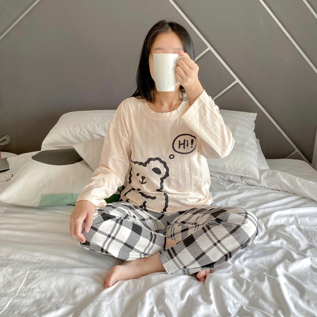 Jual Minji Set - Baju Tidur / Piyama Korea | Shopee Indonesia