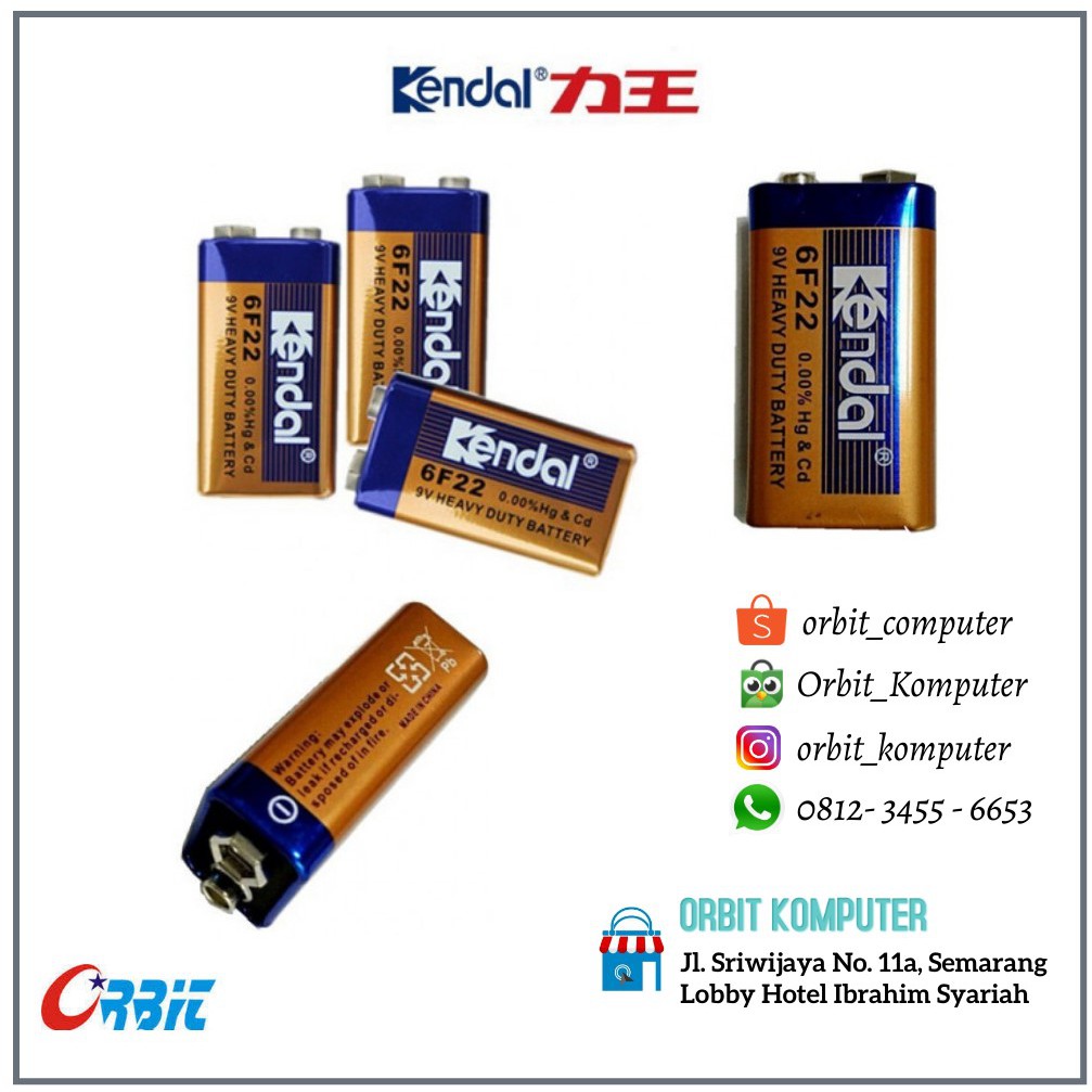 Jual Baterai 9V Battery 9 Volt Batre Arduino multimeter ESR | Shopee ...