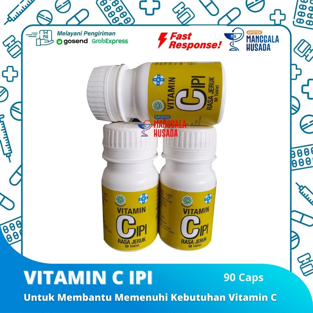 Jual VITAMIN C IPI @ 80 TABLET | Shopee Indonesia