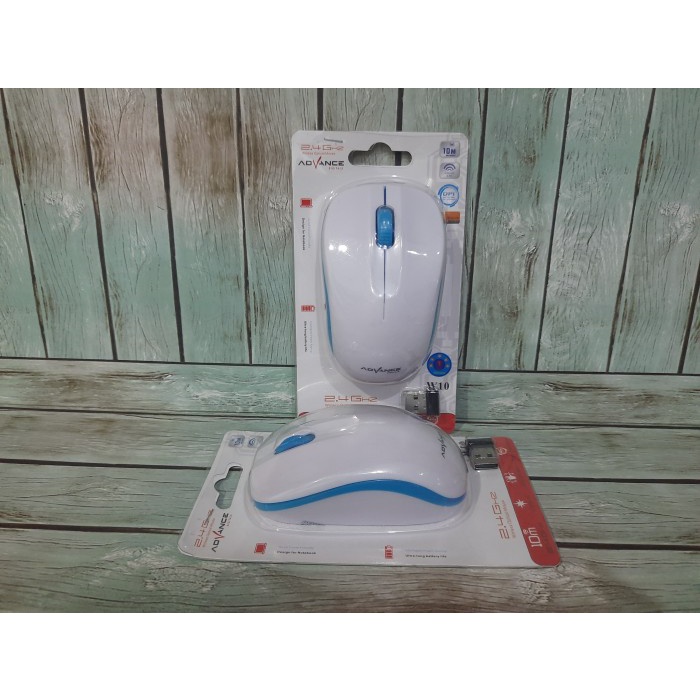 Jual Mouse Wireless ADVANCE W10 | Shopee Indonesia