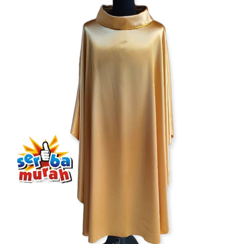 Jual KASULA ROMO IMAM KATOLIK GOLD_TANPA BORDIR/POLOS/ | Shopee Indonesia
