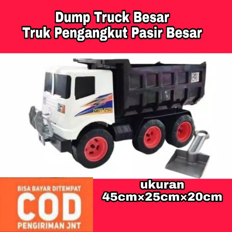 Jual Mainan Mobil Truck Pasir Jumbo/ Truk Pengangkut Pasir Besar/ Dump ...