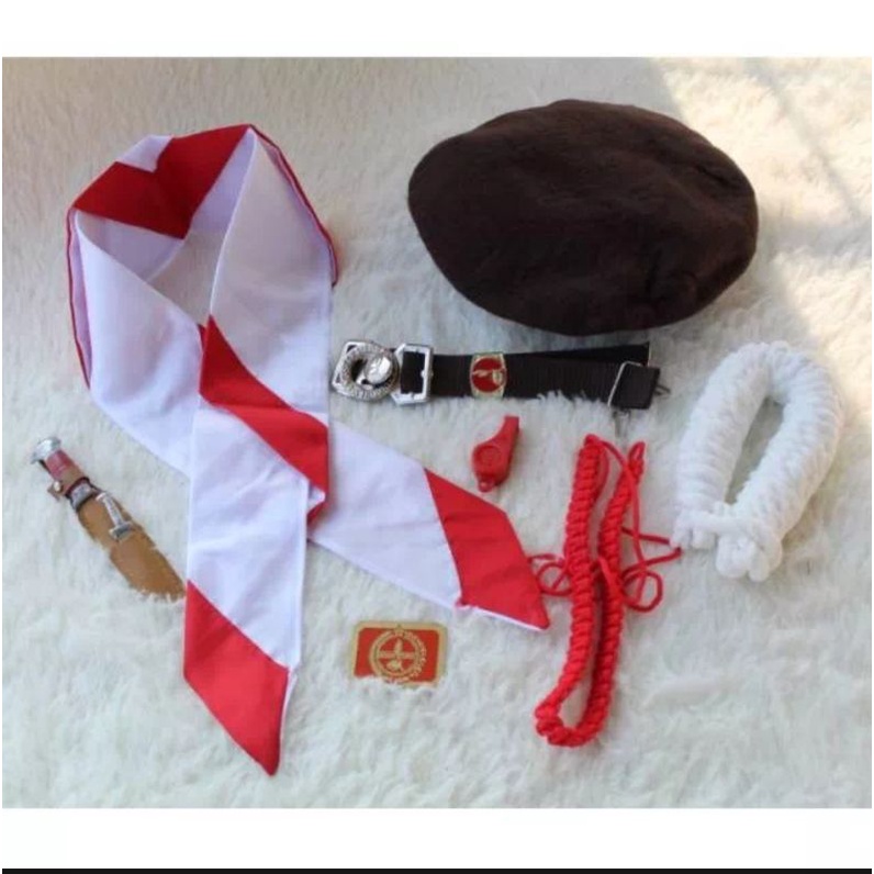Jual SET LENGKAP ALAT/ PERALATAN PRAMUKA ANAK LAKI" PENGGALANG ANAK SD ...