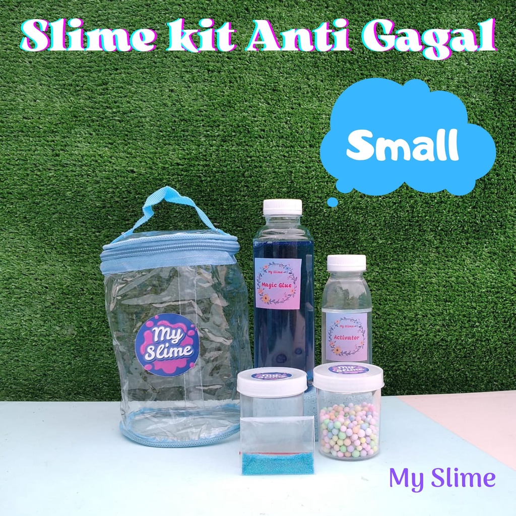 Jual Slime Kit Anti Gagal/BAHAN SLIME/MEMBUAT SLIME/DIY SLIME/SLIME MAKER/DIY KIT/EDU TOYS/SMALL ...