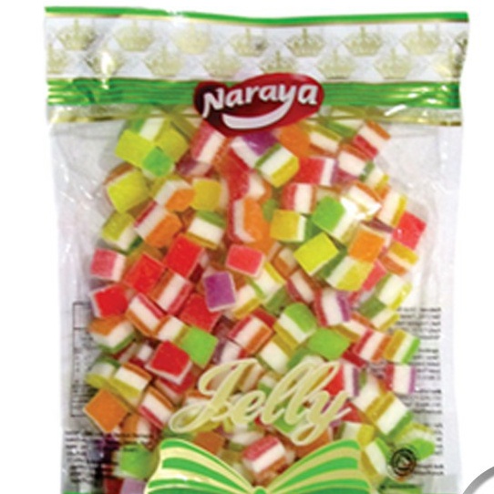 Jual NARAYA JELLY ROLL / PERMEN JELLY/ JELLY GULUNG 400 GR GRM GRAM ...