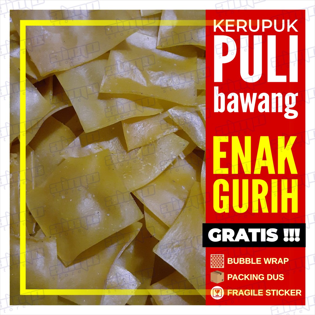 Jual Kerupuk Puli Bawang Krupuk Puli Lemper Kotak Krupuk Semanggi ...