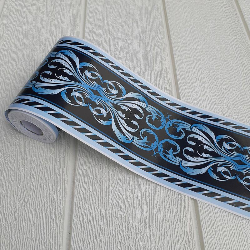 Jual wall border list biru | Shopee Indonesia