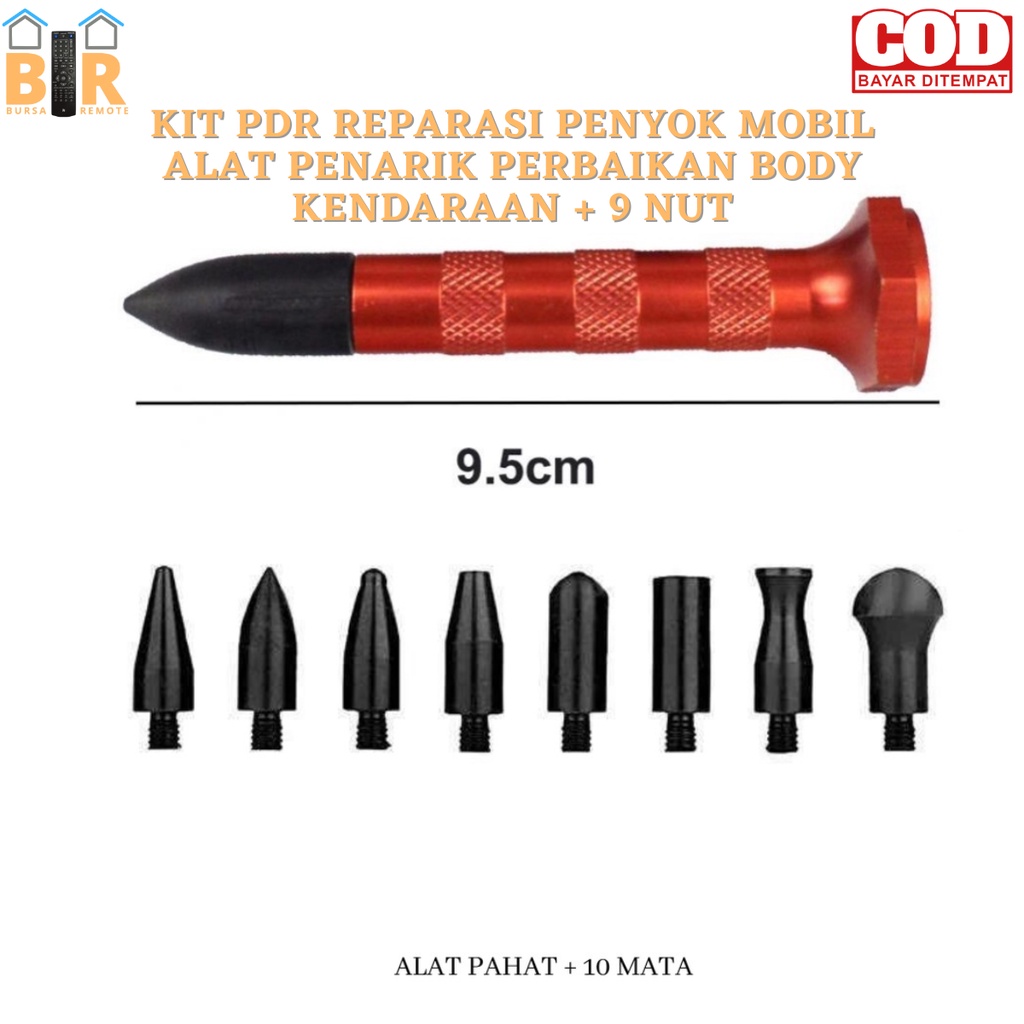 Jual Kit PDR Reparasi Penyok MOBIL ALAT PENARIK PERBAIKAN BODY ...