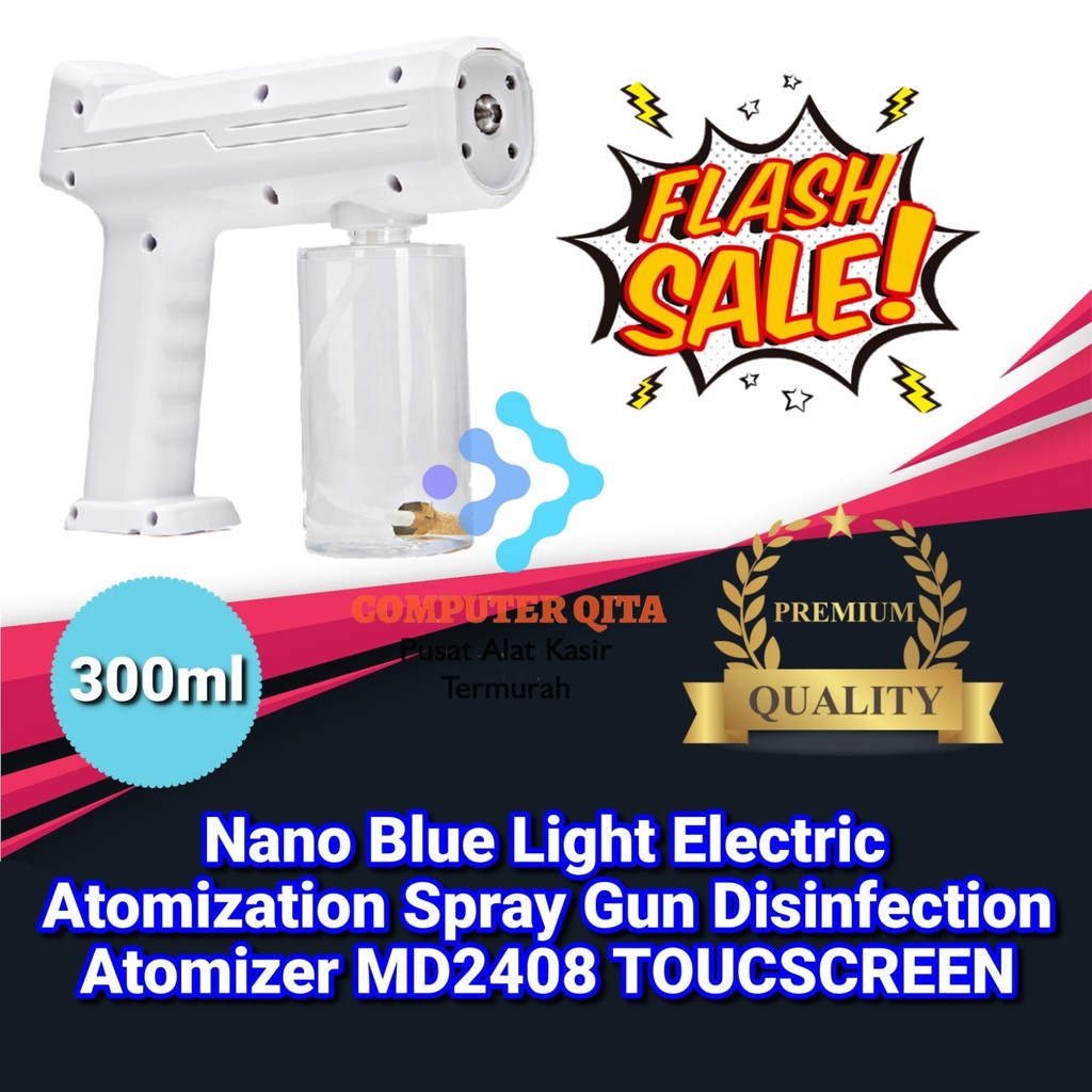 Jual Nano Blue Light Electric Atomization Spray Gun Disinfection ...