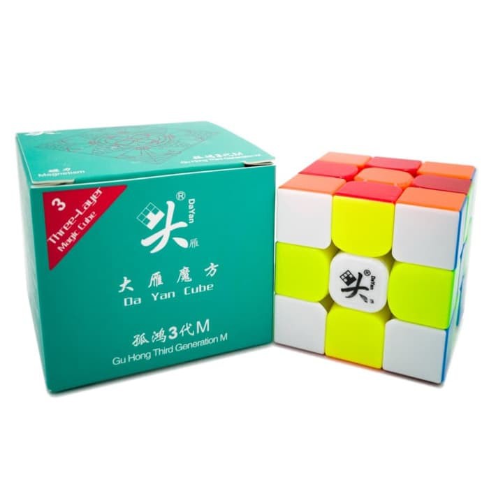 Jual Magnetic Magic Cube Dayan GuHong V3 M 3x3x3 Puzzle Kubus ...