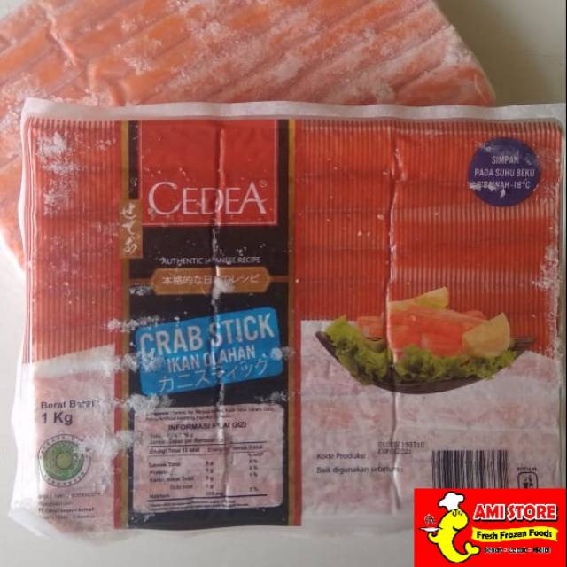 Jual Olahan Ikan Cedea Crab Stick 1kg | Shopee Indonesia