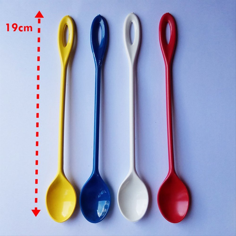 Jual sendok teh besar / sendok teh plastik panjang | Shopee Indonesia