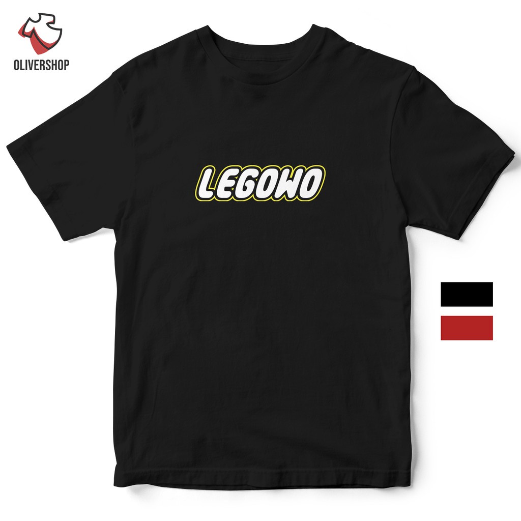 Jual kaos LEGOWO bahan lembut tidak gerah dan nyaman dipakinya | Shopee ...