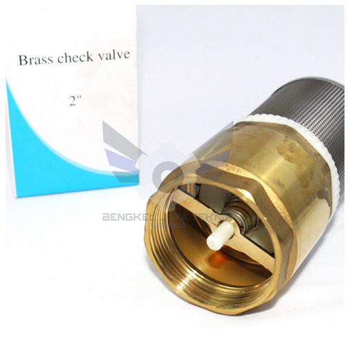 Jual Foot Valve Kuningan 2", 1 1/4" , 1 1/2" / 3/4" 1/2" / Foot Klep ...