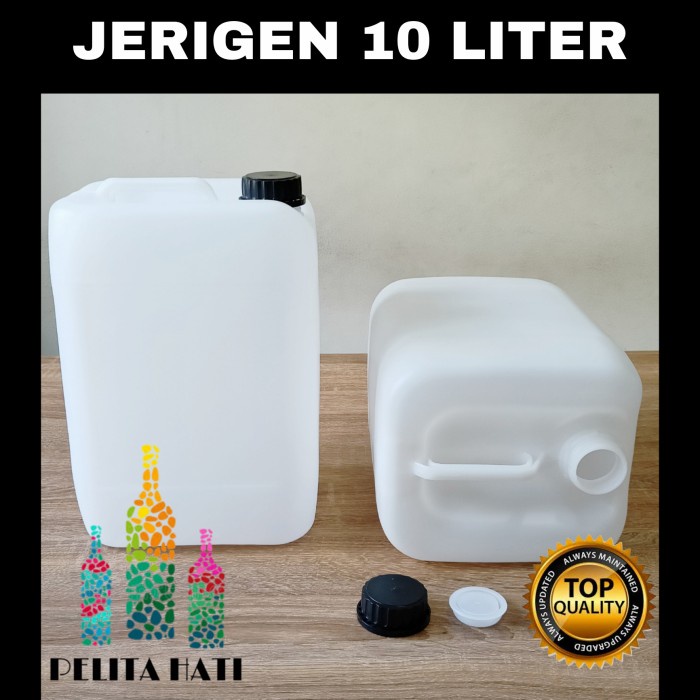 Jual JERIGEN 10 LITER BARU SEGEL HDPE HARGA DISTRIBUTOR | Shopee Indonesia