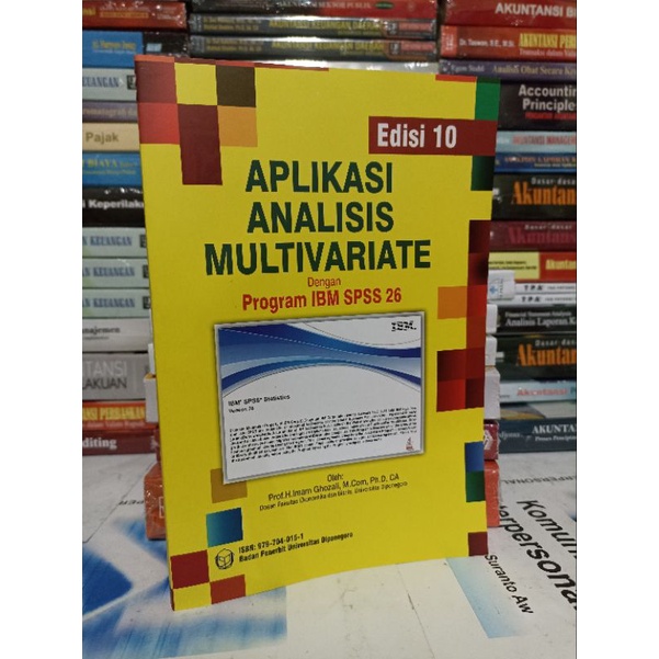 Jual Aplikasi Analisis Multivariate Dengan Program IBM SPSS 26 | Shopee Indonesia