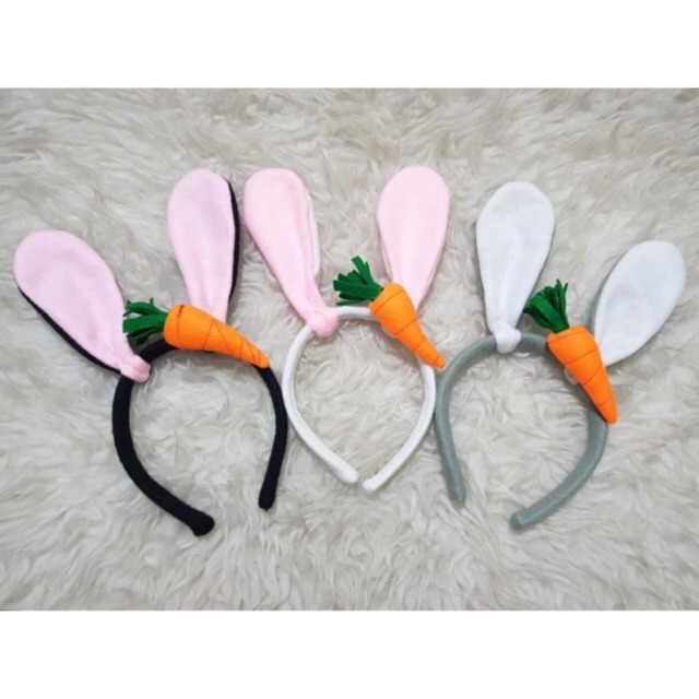 Jual Bando Karakter Hewan Kelinci Wortel bando Bunny Bando Kelinci ...