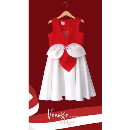 Jual Vanessa Dress by Ichigo Spesial Merah Putih Kemerdekaan Agustusan ...