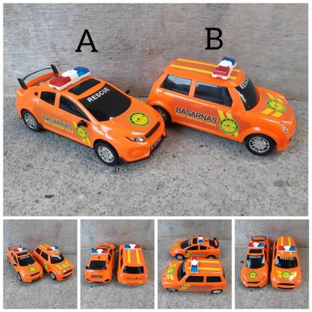 Jual Mainan Mobil Basarnas Tarik Anak - Mobilan Tim Sar Edukatif Rescue ...