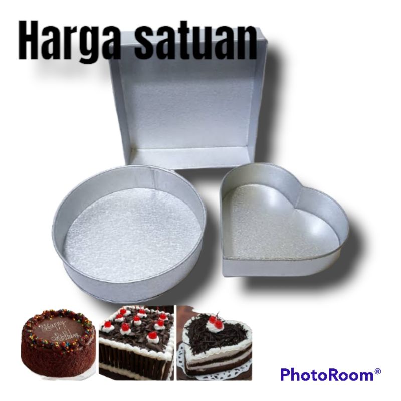 Jual LOYANG KUE KOTAK BULAT LOVE / LOYANG KUE HARGA SATUAN | Shopee ...
