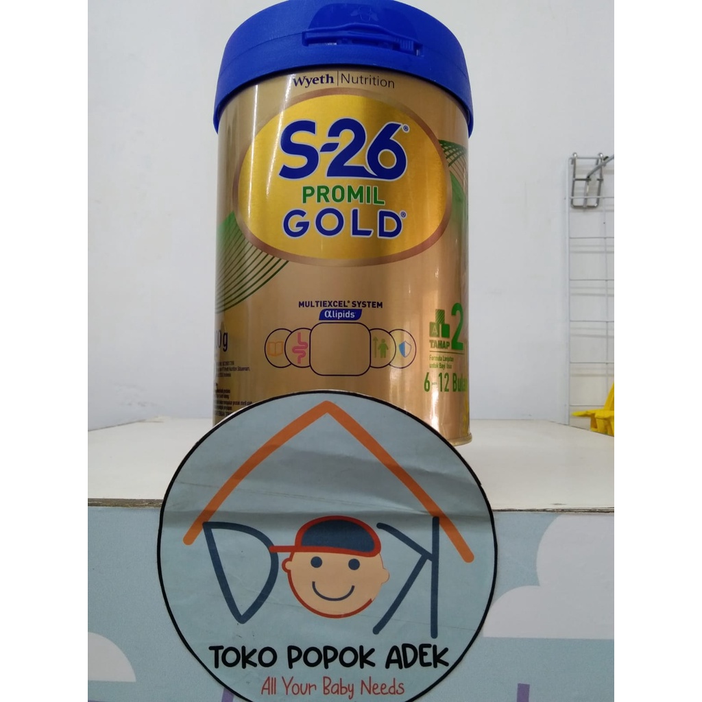 Jual S-26 Promil Gold Tahap 2 900 g kemasan Kaleng | Shopee Indonesia