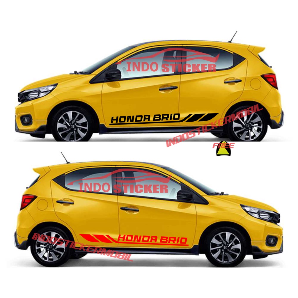 Jual STICKER HONDA BRIO STIKER LSIT MOBIL SPORT RACING HONDA ALL NEW ...